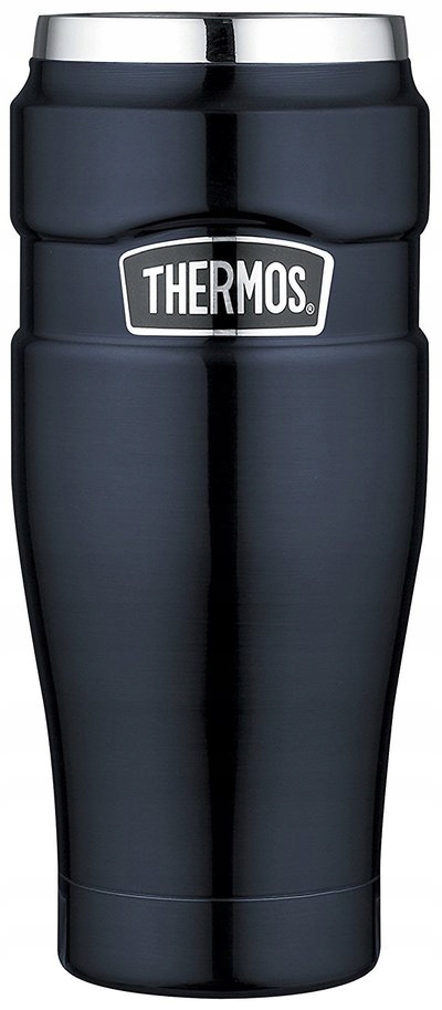 THERMOS KUBEK TERMICZNY CZARNY 470 ML - 12769006369 - oficjalne archiwum Allegro