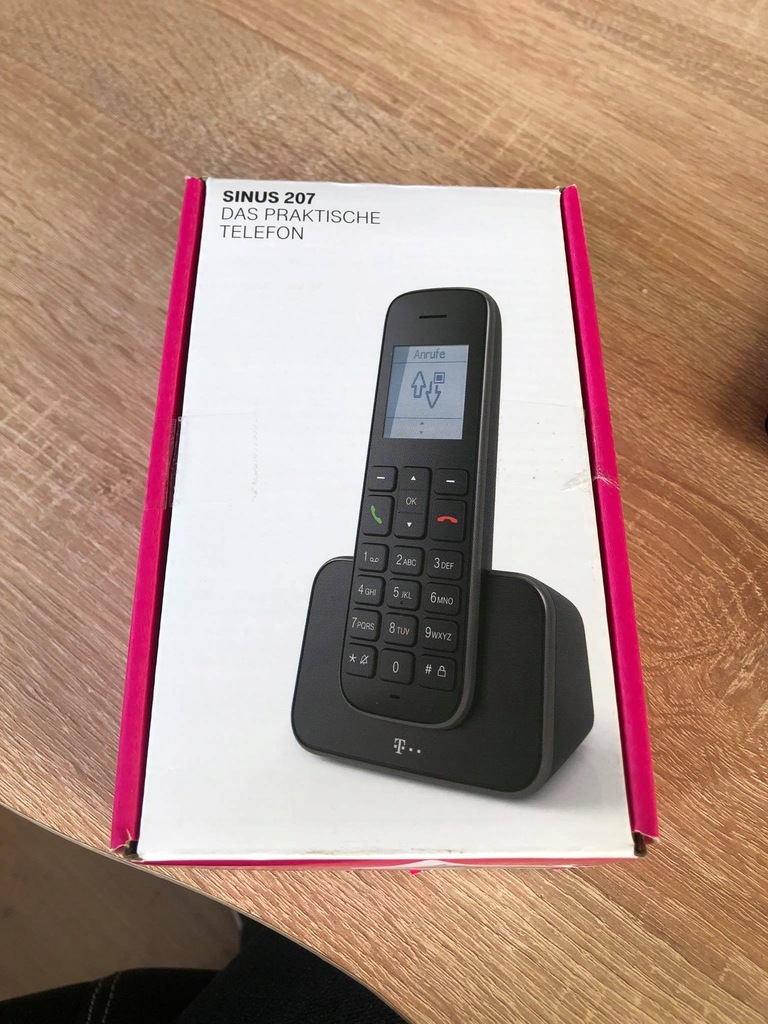 Telefon bezprzewodowy Telekom Sinus 207 3A-57 - 11225863603 - oficjalne ...