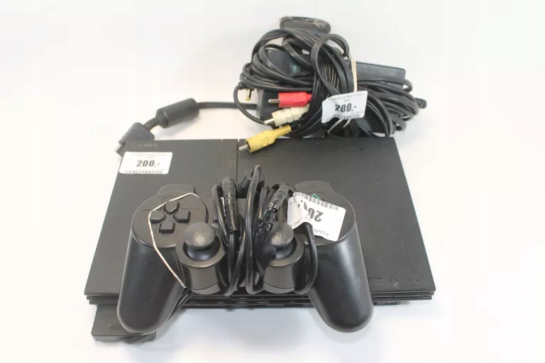 KONSOLA PS2 + PAD - 14187116188 - oficjalne archiwum Allegro