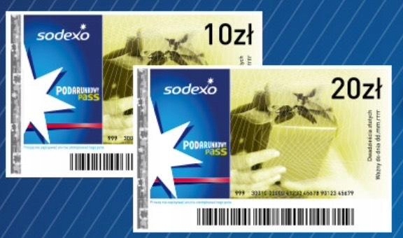 Bony Sodexo 100 zł (5 x 20) + książeczka rabatowa - 8052951612 ...
