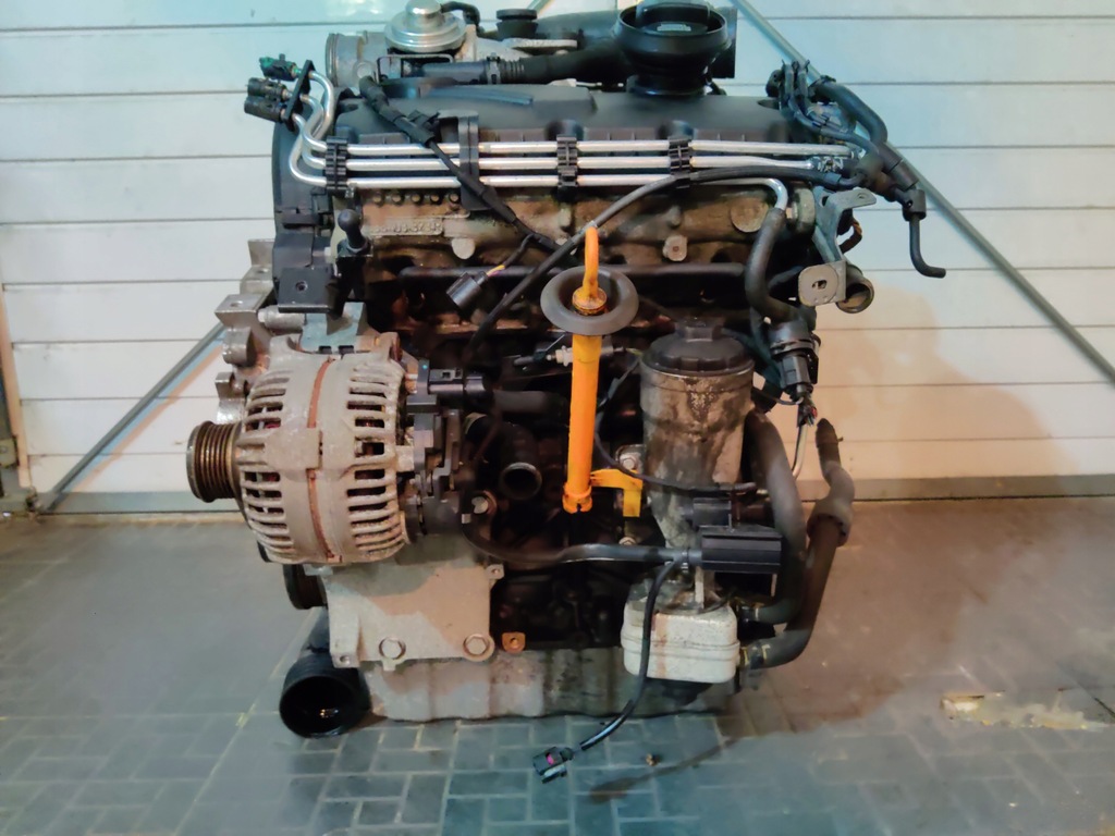 VW GOLF 5 PASSAT JETTA 1,9 1.9 TDI BXE KOMPLETNY - 13098155643 ...