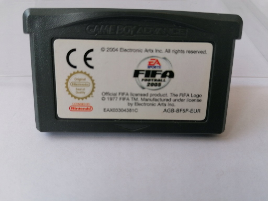Купить FIFA 2005 GBA * АНГЛ * Game Boy Advance: отзывы, фото и характеристики на Aredi.ru ...