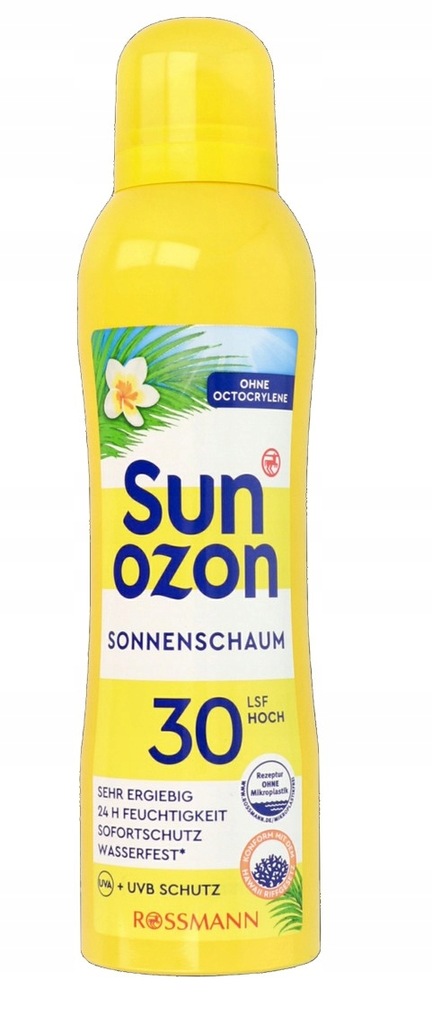 Sunozon Pianka do opalania Sun Ozon 30 SPF ochrona słoneczna 200 ml ...