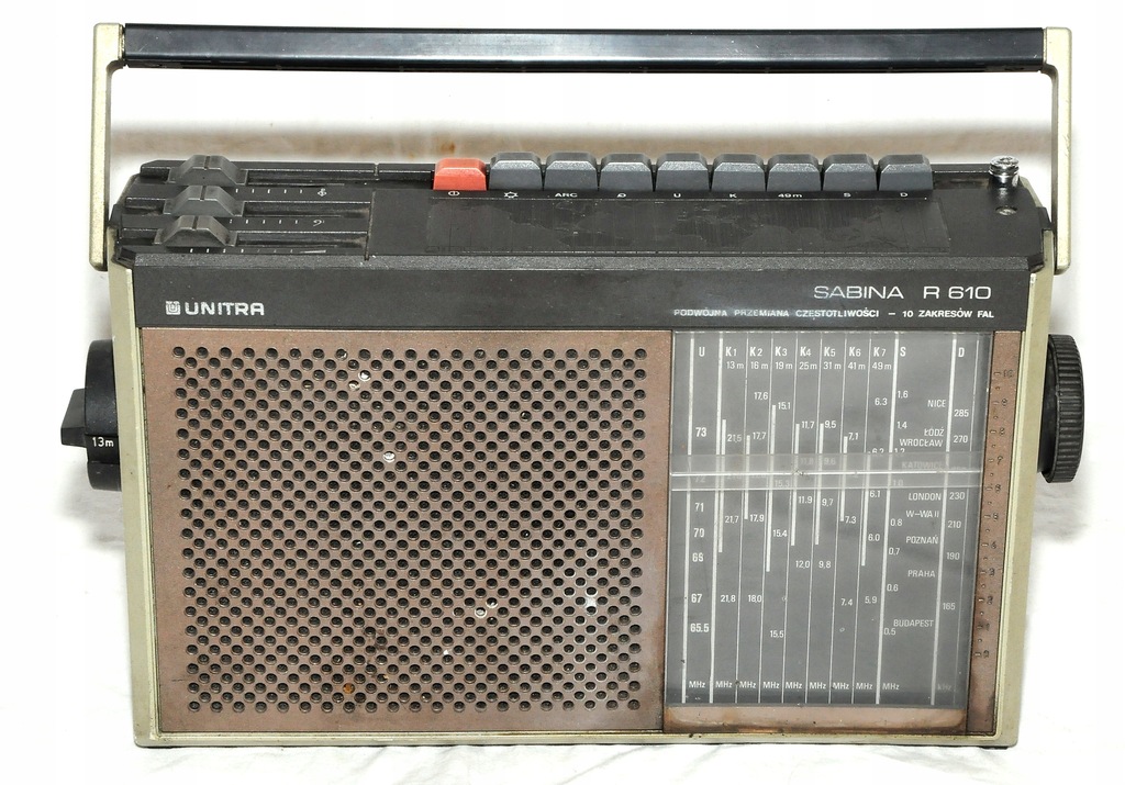 RADIO UNITRA ELTRA SABINA R-610 !!! - 15135601589 - oficjalne archiwum ...