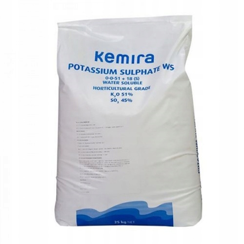 SIARCZAN POTASU 25KG KEMIRA ROZPUSZ FERDYGACJA - 13674517423 ...