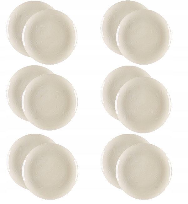 LUBIANA ETO MODERN KE00 TALERZ DESEROWY 20,5 CM x 12 SZT LUZ ...