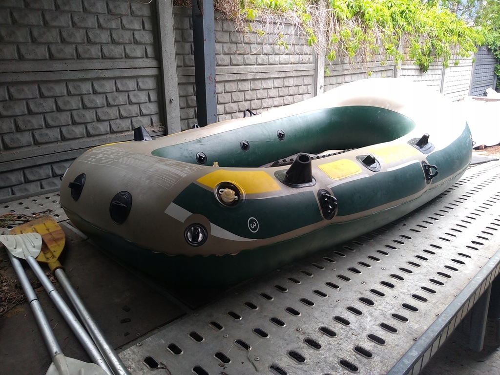 duzy Ponton Intex SEAHAWK 300 236 cm jak nowy - 10748750625 - oficjalne ...