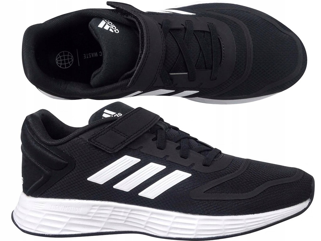 ADIDAS DURAMO 10 GZ0649 BUTY CZARNE BIEGANIE RZEP - 11807407166 ...