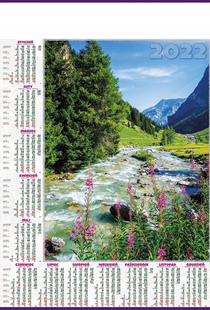B1 KALENDARZ 2022 PLAKAT PLAKATOWY 67x98 WIOSNA - 11027040042 ... B1 KALENDARZ 2022 PLAKAT PLAKATOWY 67x98 WIOSNA - 11027040042 ...