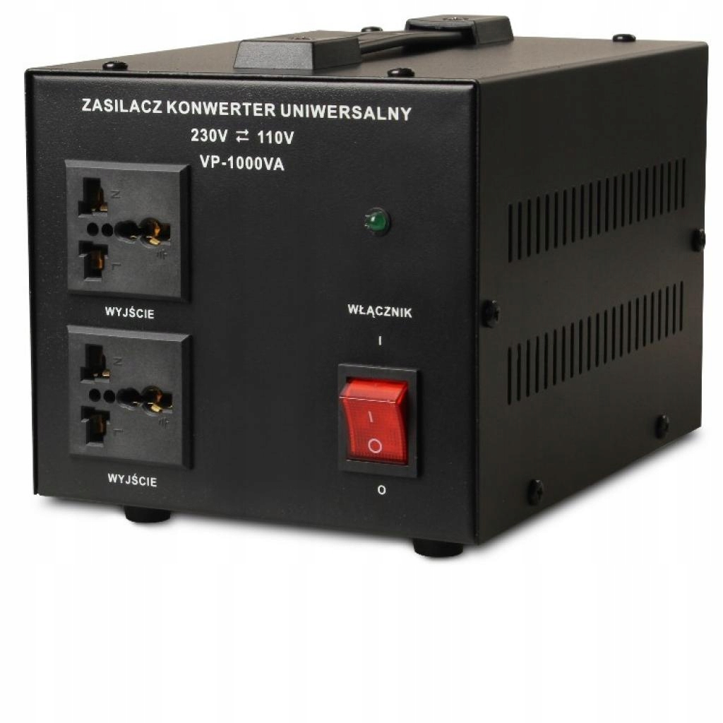 Transformator 230V/110V 1000VA - 14355288986 - oficjalne archiwum Allegro