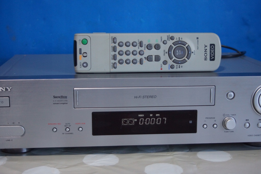 Magnetowid SONY SLV-X9 +PILOT OKAZJA - 12640372240 - oficjalne archiwum Allegro