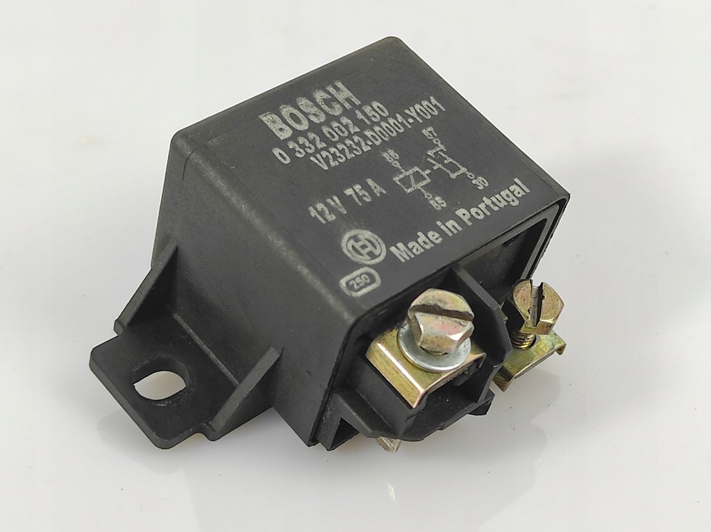 BOSCH 0 332 002 150 12V 75A PRZEKAŹNIK PRĄDU PRACY - 12179238267 ...