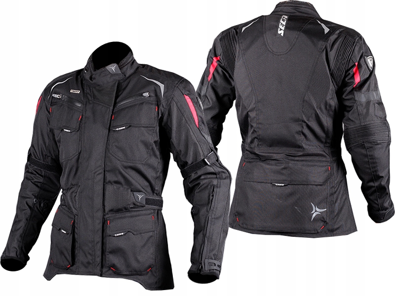 SECA DISCOVERY LADY KURTKA MOTOCYKLOWA czarna M - 7771966078 - oficjalne archiwum Allegro