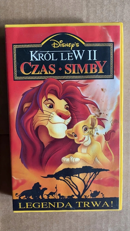 KRÓL LEW 2 CZAS SIMBY DISNEY VHS NAJTANIEJ - 13369357914 - oficjalne ...