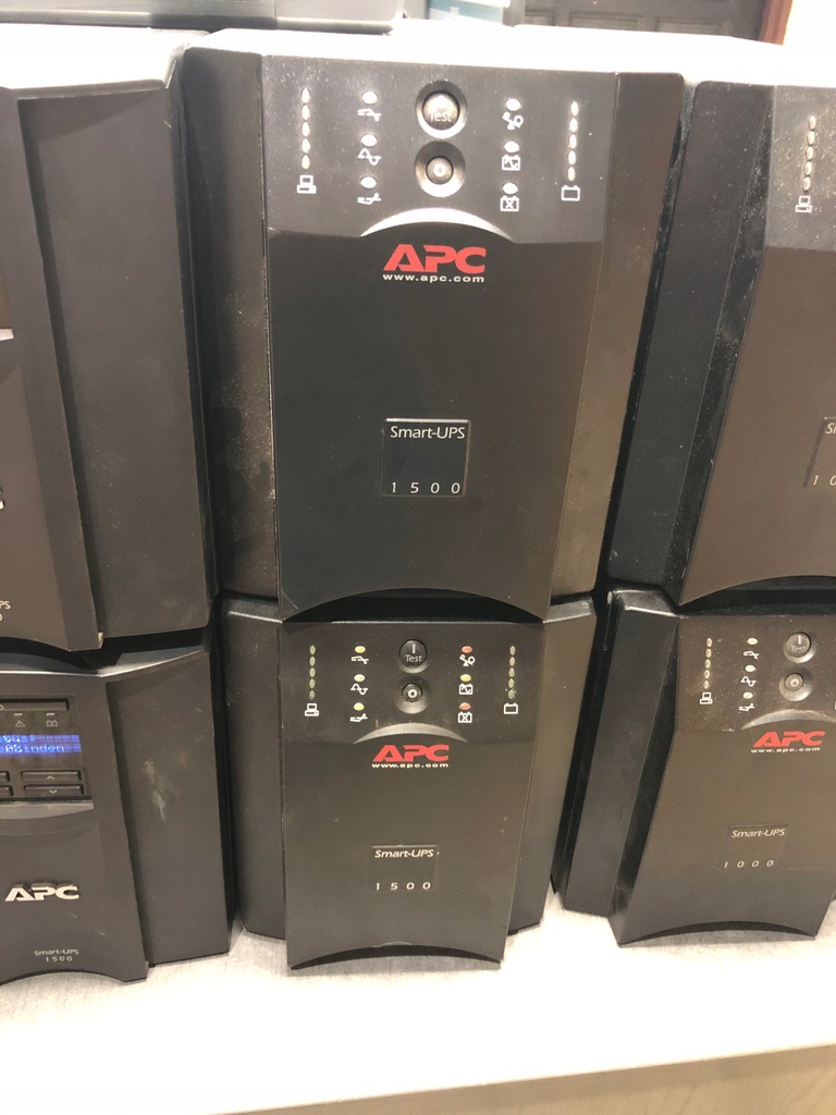 UPS APC SUA1500I 2 x 17Ah 980W piec co pełen sinus - 8861433014 - oficjalne archiwum Allegro