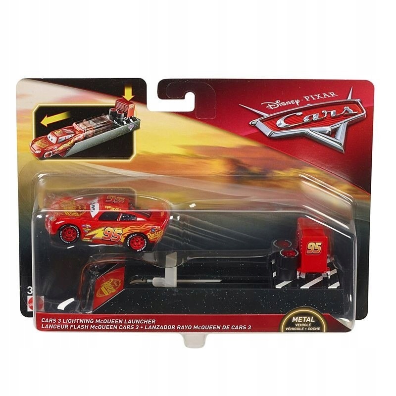 Cars 3 Lightning Mcqueen Launcher - 7768355718 - oficjalne archiwum Allegro