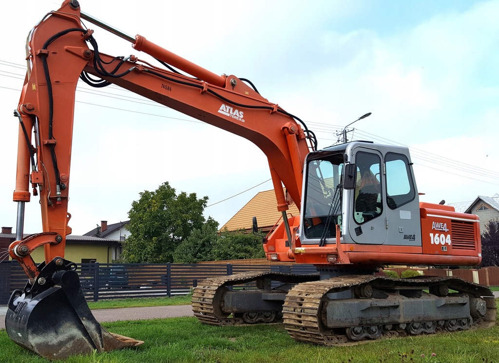 Koparka Gąsienicowa ATLAS TEREX 1604 - 8614589752 - oficjalne archiwum ...