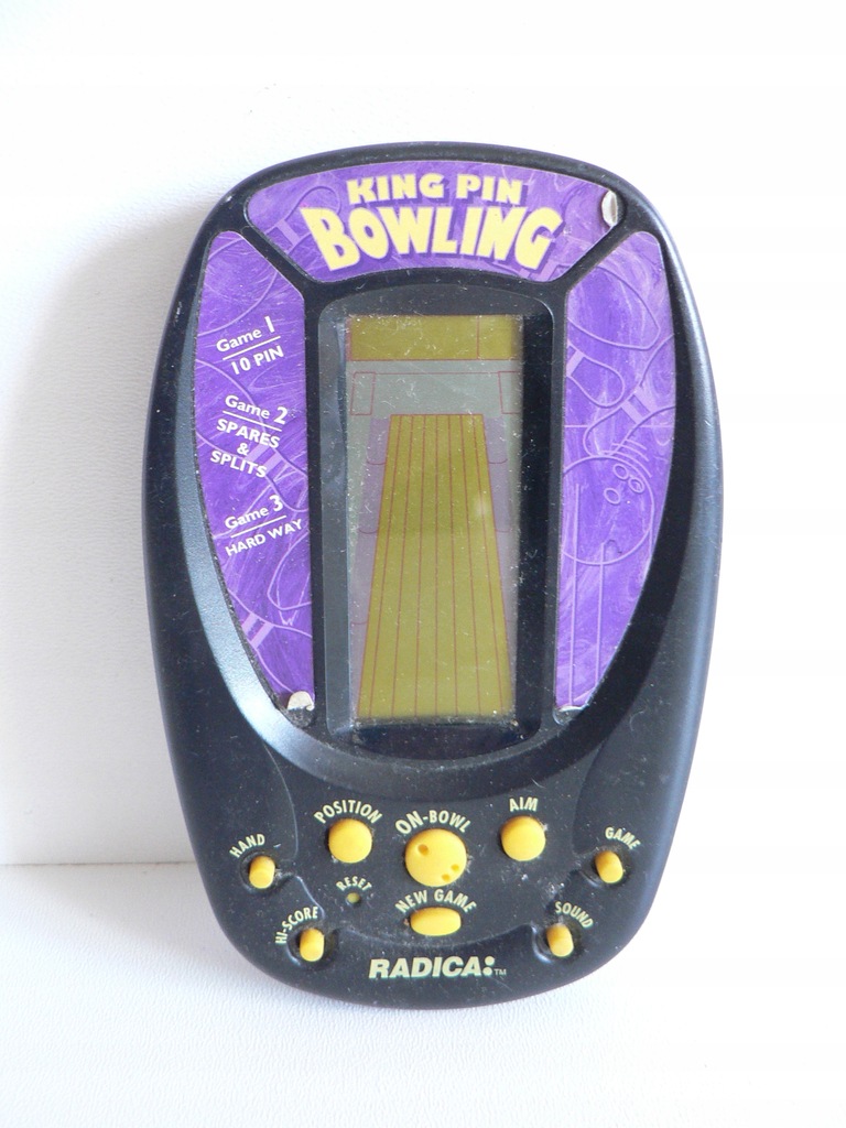 KING PIN BOWLING == STARA GRA DLA DZIECI == PRL - 12755043626 ...