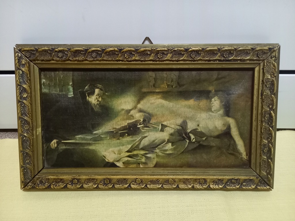 STARY OBRAZ WIDZENIE FAUSTA FRANCISZEK ŻMURKO - 10207825817 - oficjalne ...