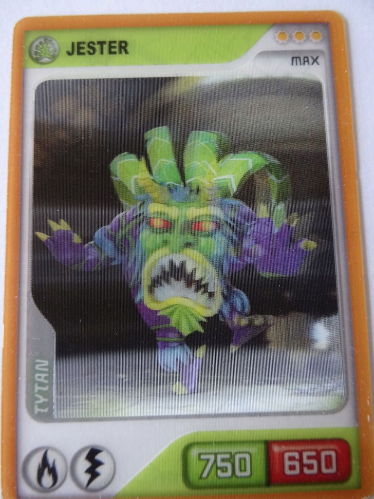 Karta tytan INVIZIMALS Nowa drużyna JESTER nr 111 - 13286560281 ...