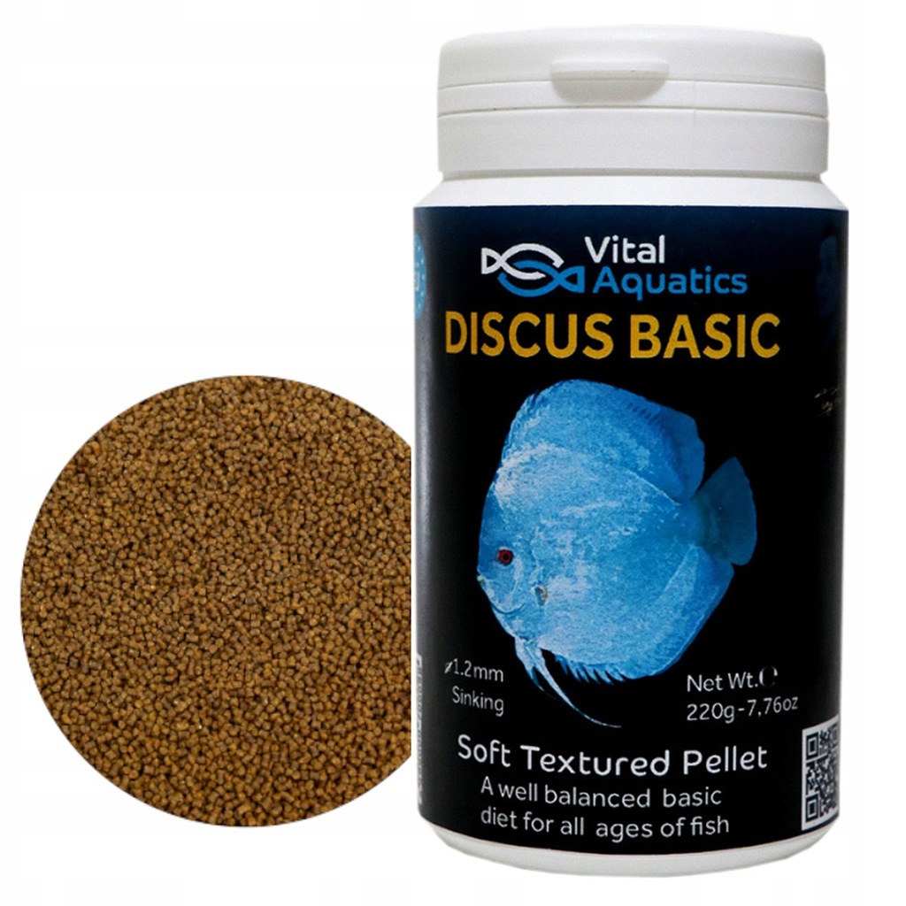 Vital Aquatics Discus Basic 220g karma dla paletek - 10776127379 - oficjalne archiwum Allegro