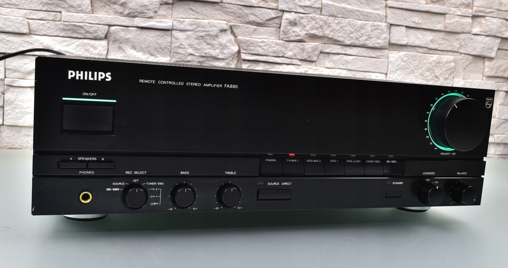 Philips FA-890 Kultowy wzmacniacz stereo - 13925468763 - oficjalne ...
