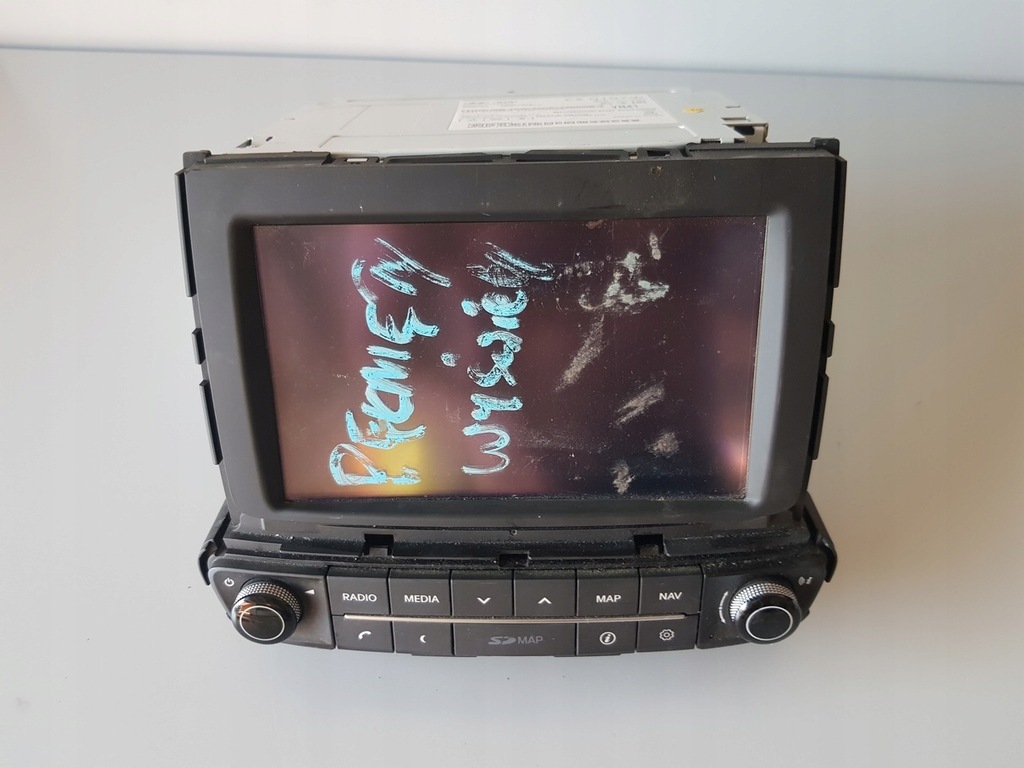 Radio nawigacja Kia venga lift uszkodzony wyswietl - 12354472191 - oficjalne archiwum Allegro
