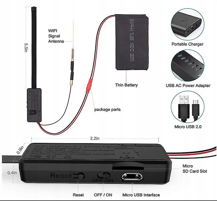 64gb Cmos Sensor Mini Camera Diy Usb Camera Module - 12789345448 ...