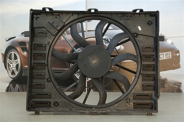 Porsche 958 Cayenne Prowadnica powietrza + wentyla - 12759624034 ...