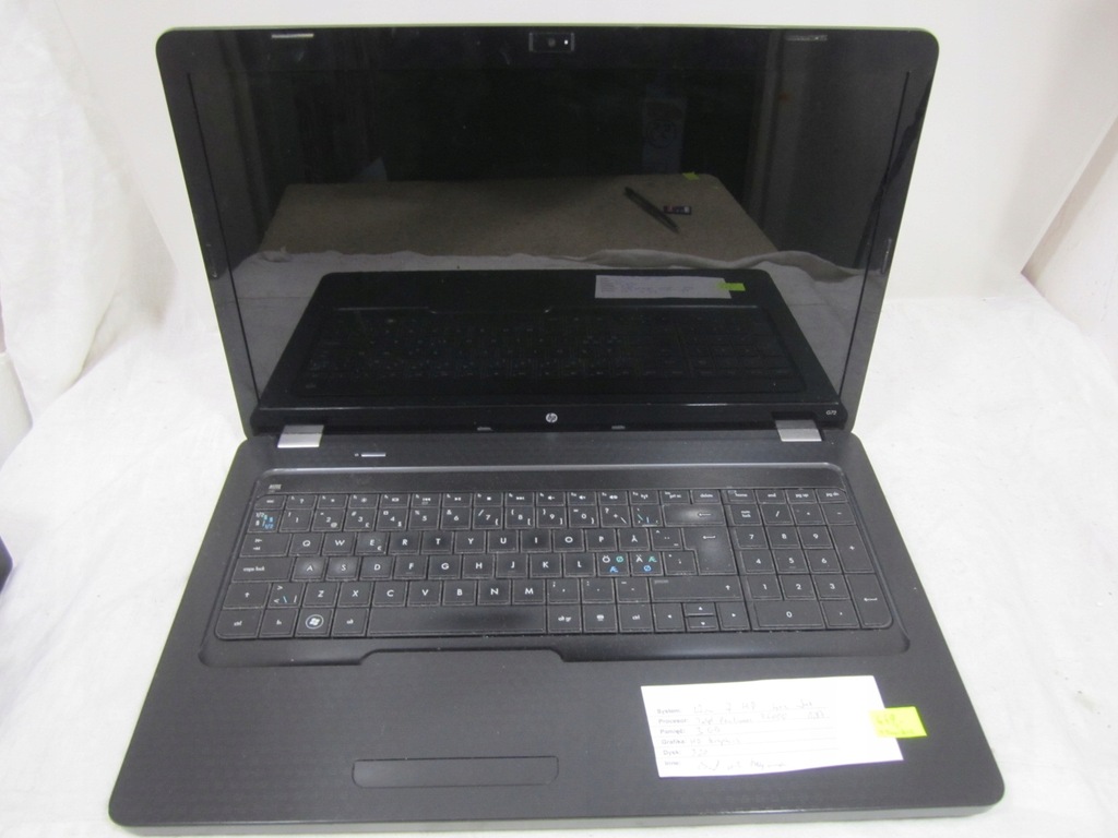 HP G72 / Intel Pentium 17,3'' 3GB/ 320GB bateria X - 12104223282 ...