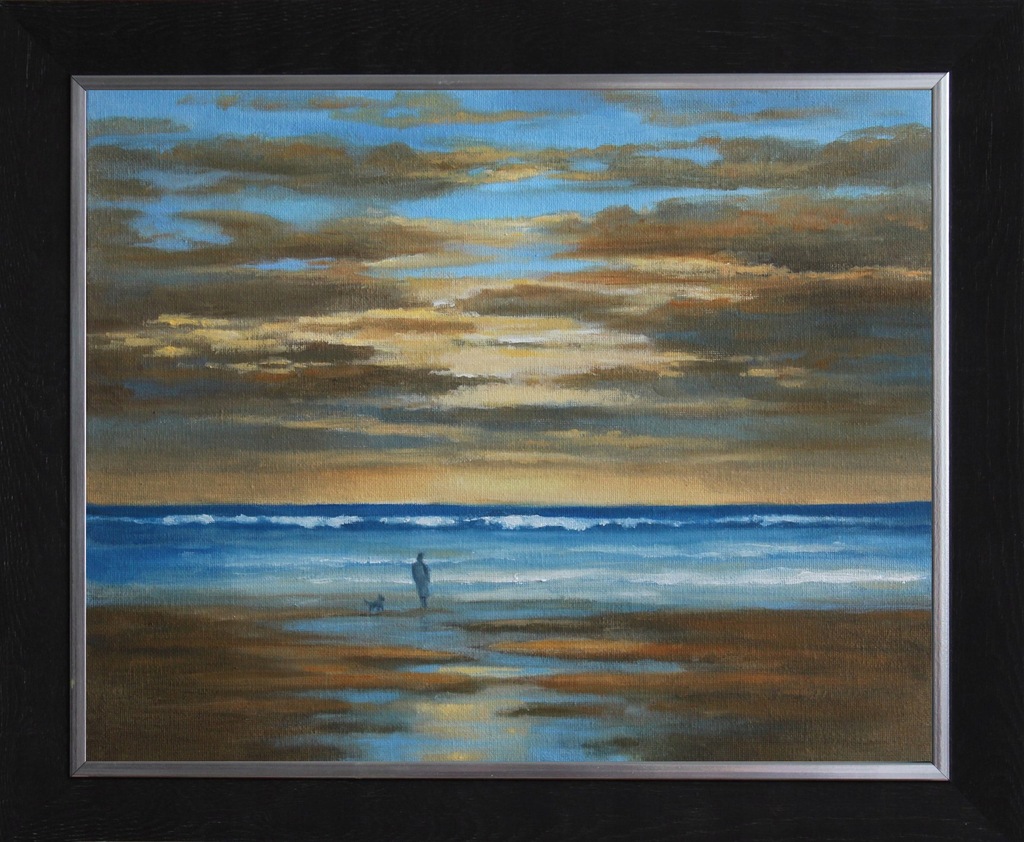 obraz olejny morze statki łodzie - 13572999281 - oficjalne archiwum Allegro