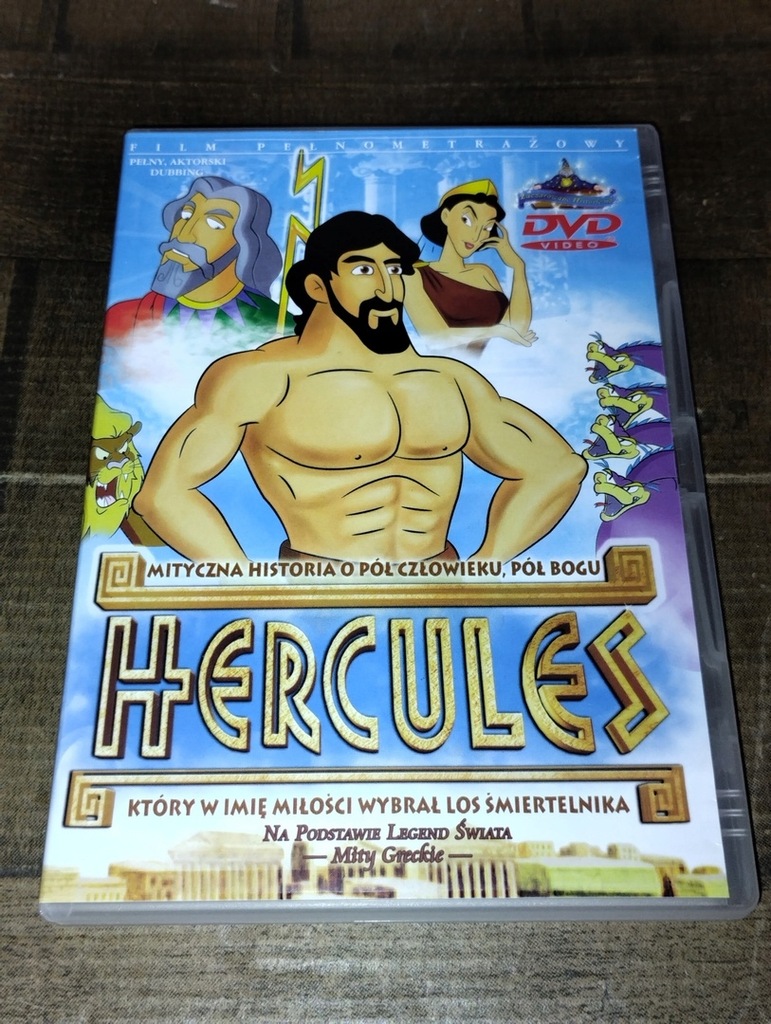 HERCULES HERKULES BAJKA DVD DUBBING PL - 13012259424 - oficjalne ...