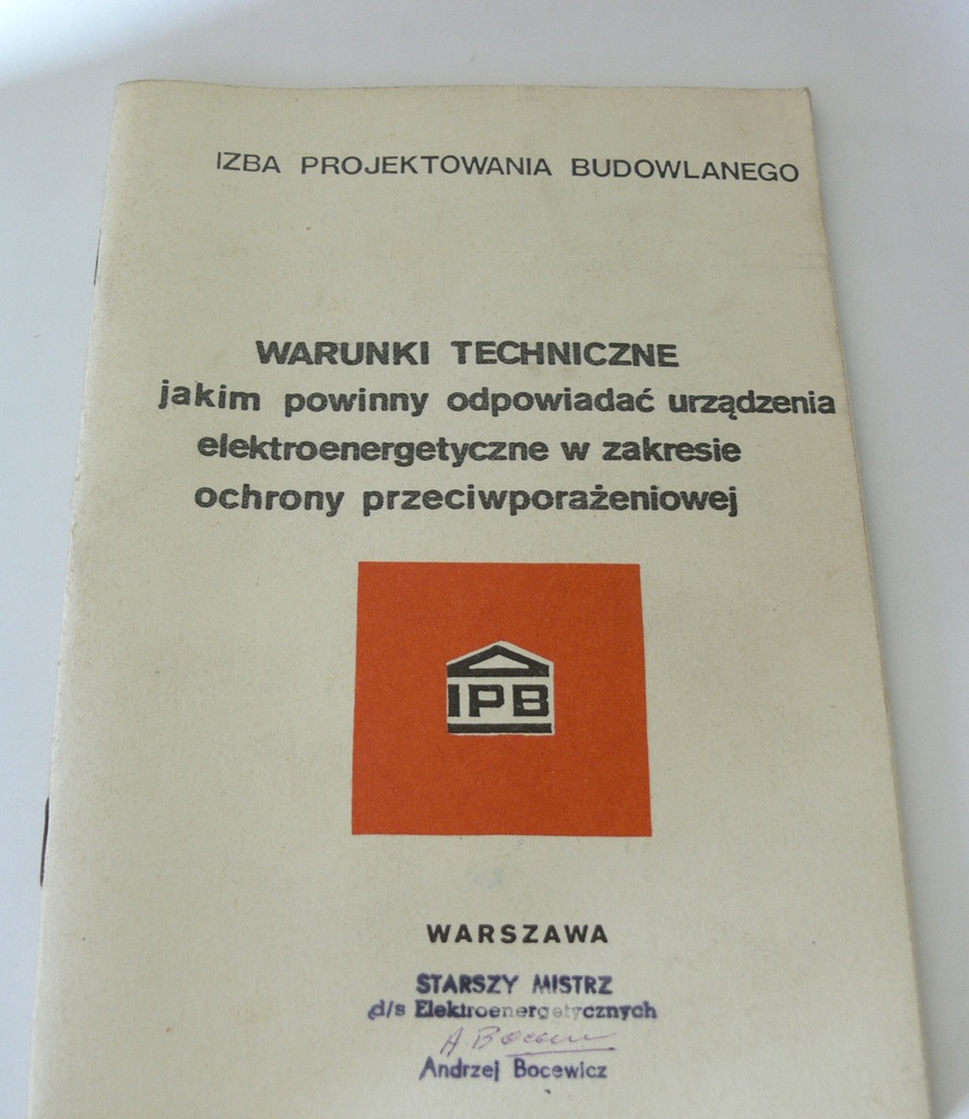WARUNKI TECH URZĄDZEŃ ELEKTROENERGETYCZNYCH PPOŻ - 12778597617 - oficjalne archiwum Allegro