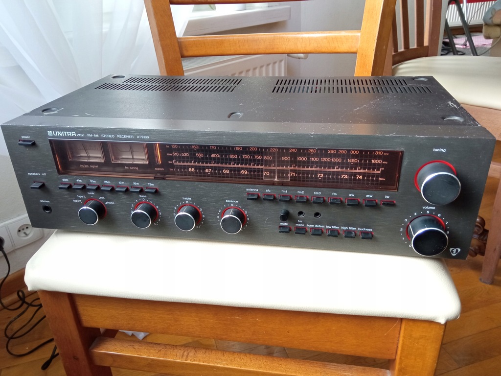 Amplituner Unitra ZRK AT9100 - 13539069237 - oficjalne archiwum Allegro