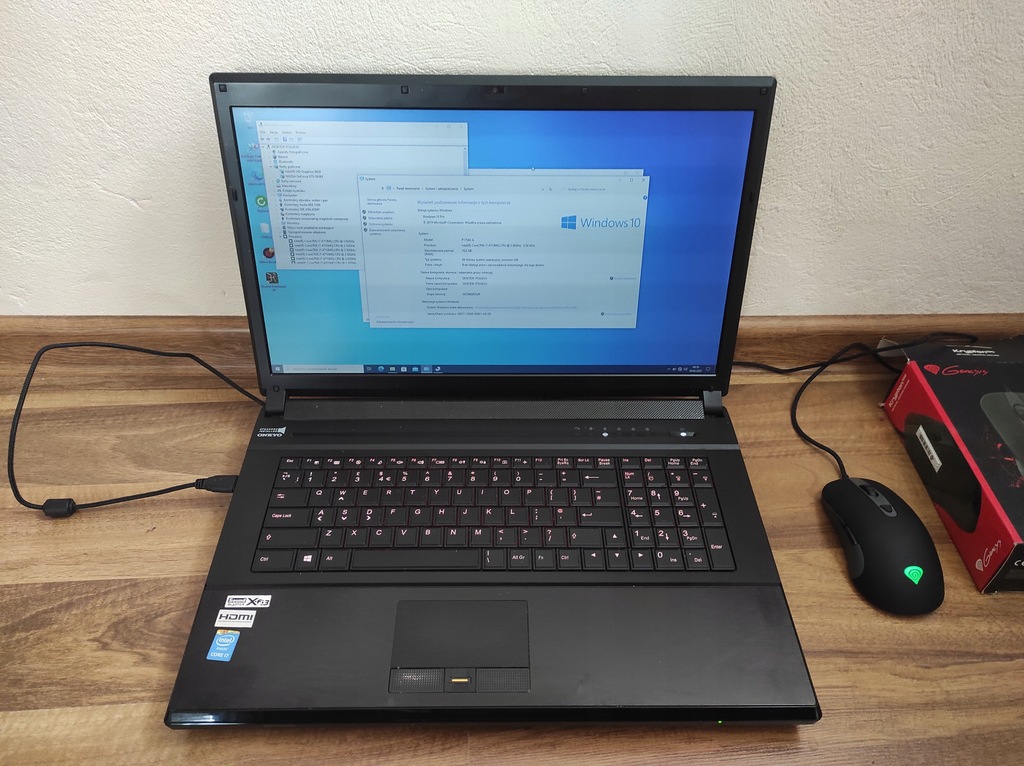 Clevo gamingowy i7 GTX 8GB Gddr5 16GB Ram SSD - 12257306563 - oficjalne ...