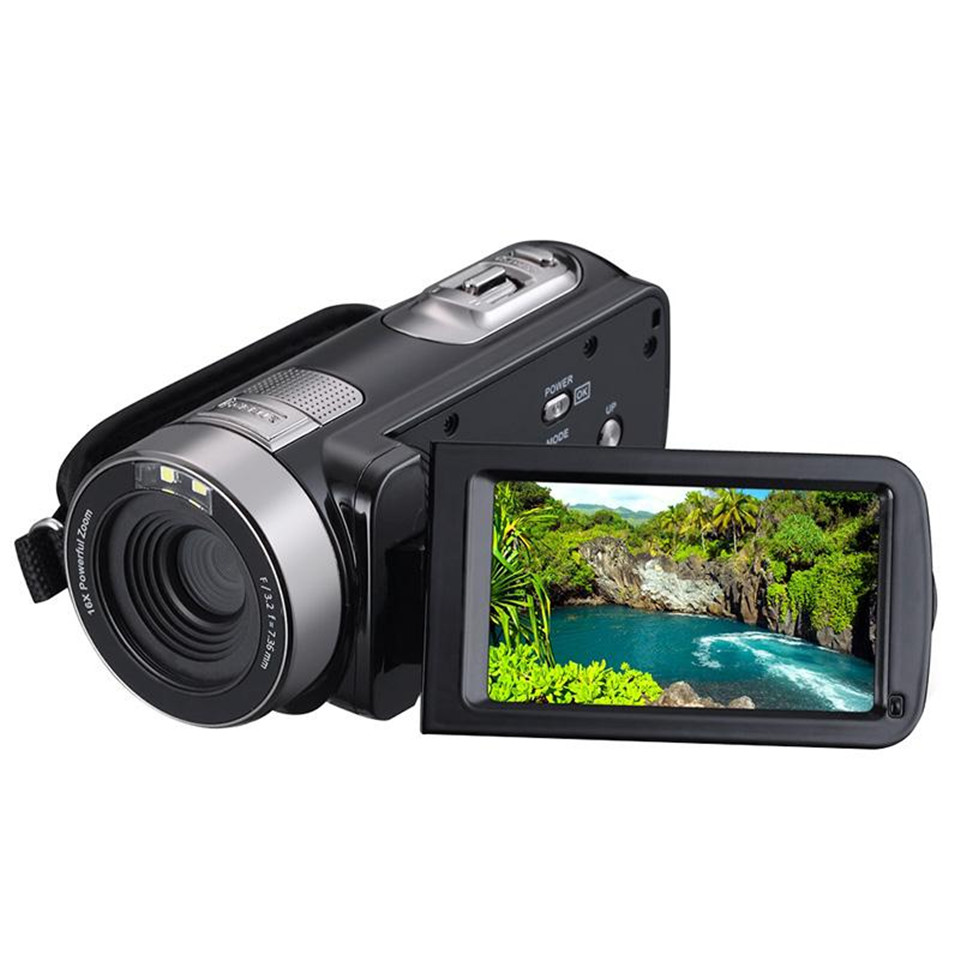 KAMERA CYFROWA DVC FullHD 24mpx 18ZOOM SDdo32 K1 - 7151773409 ...