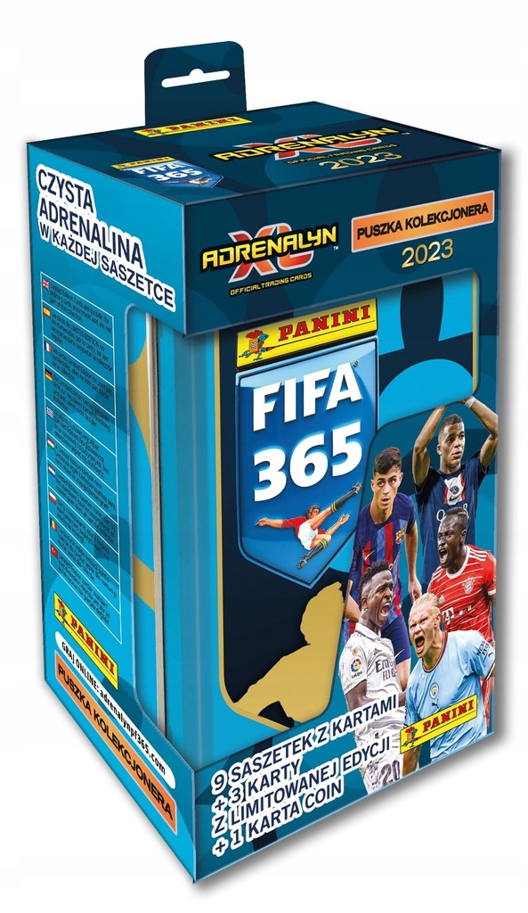 Duża Puszka FIFA 365 2023 Karty Piłkarskie Panini - 13391146149 - oficjalne archiwum Allegro