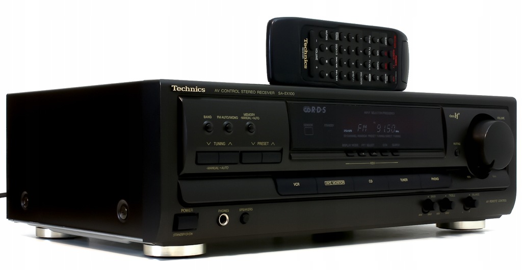 TECHNICS SA-EX100 AMPLITUNER STEREO RDS PILOT - 10561326481 - oficjalne archiwum Allegro
