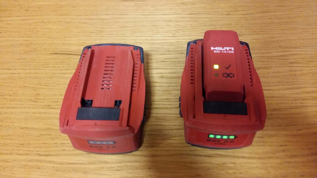 Akumulator bateria Hilti B22 22V 5.2Ah 2018r - 12605341060 - oficjalne archiwum Allegro