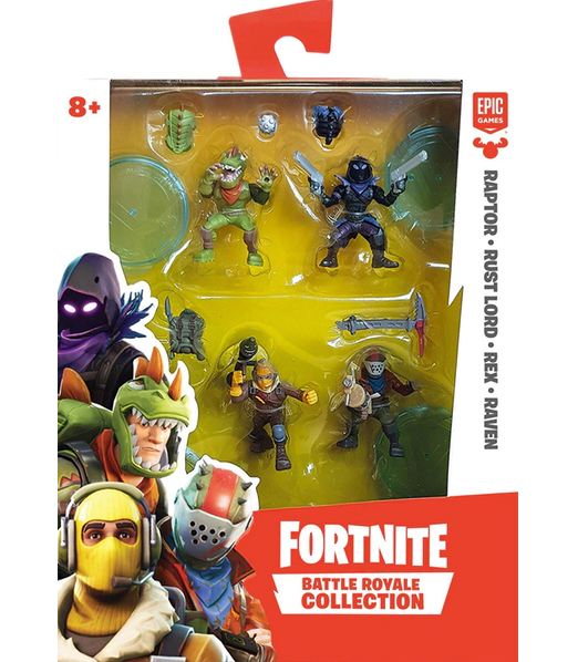 Fortnite | Legendary Squad - Zestaw 4 figurek z ak - 10693177839 ...