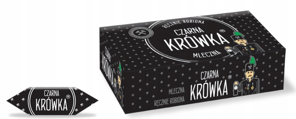 Czarne Krówki Mleczne Śląskie 200g - 12578667996 - oficjalne archiwum ...