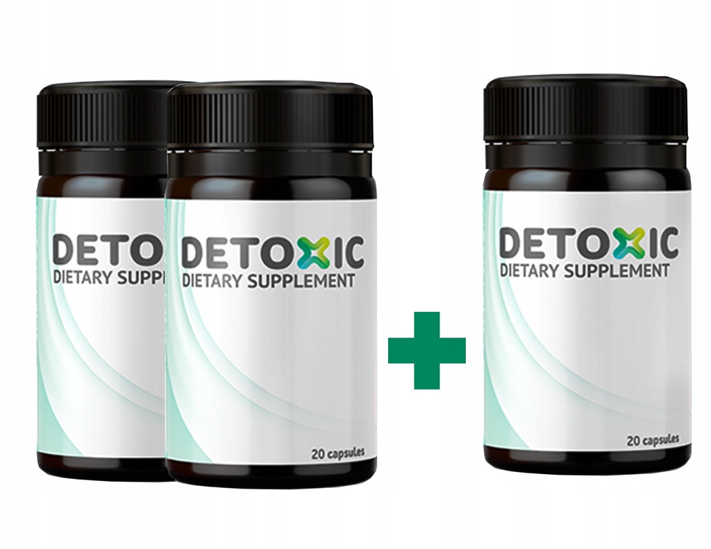 Detoxic 3NATURALNE OCZYSZCZANIE ORGANIZMU Z TOKSYN - 8725363110 ...