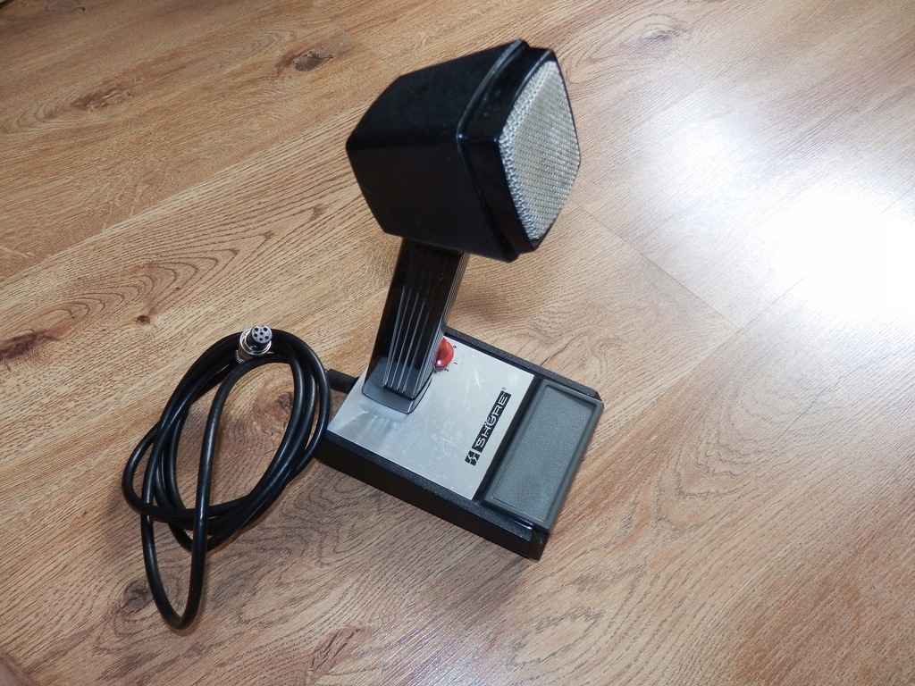 MIKROFON STOŁOWY SHURE MODEL 526T ZABYTKOWY - 14163641082 - oficjalne ...