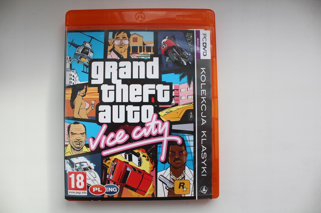 GTA VICE CITY Grand Theft Auto VC PL Kultowa Gra PC Działa na Windows ...