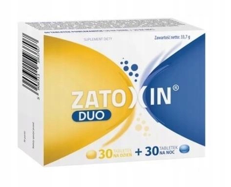 ZATOXIN DUO BA ZATOKI KATAR BÓL GŁOWY 60 tablet - 12936296531 ...