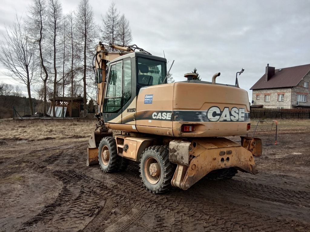 Koparka kołowa Case Wx 150 - 8534629401 - oficjalne archiwum Allegro