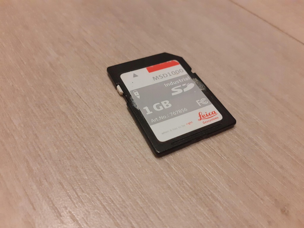 Leica MSD1000 1GB SD CARD - 9258280321 - oficjalne archiwum Allegro