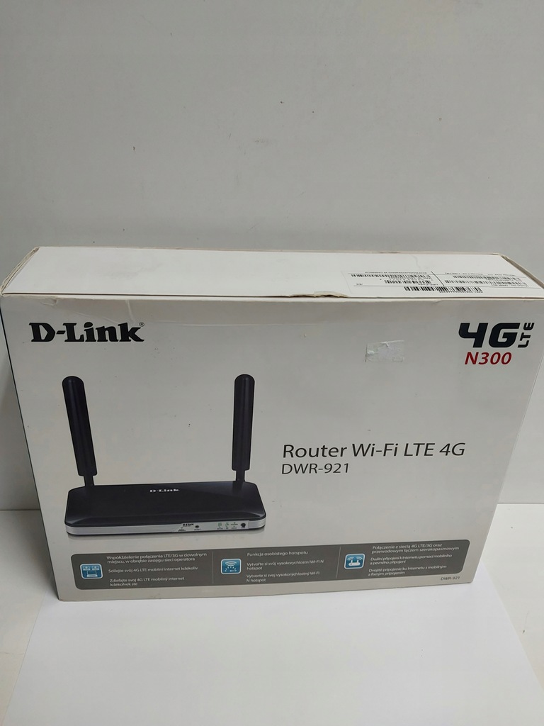 ROUTER DLINK DWR-921 2587/22 - 12526550230 - oficjalne archiwum Allegro