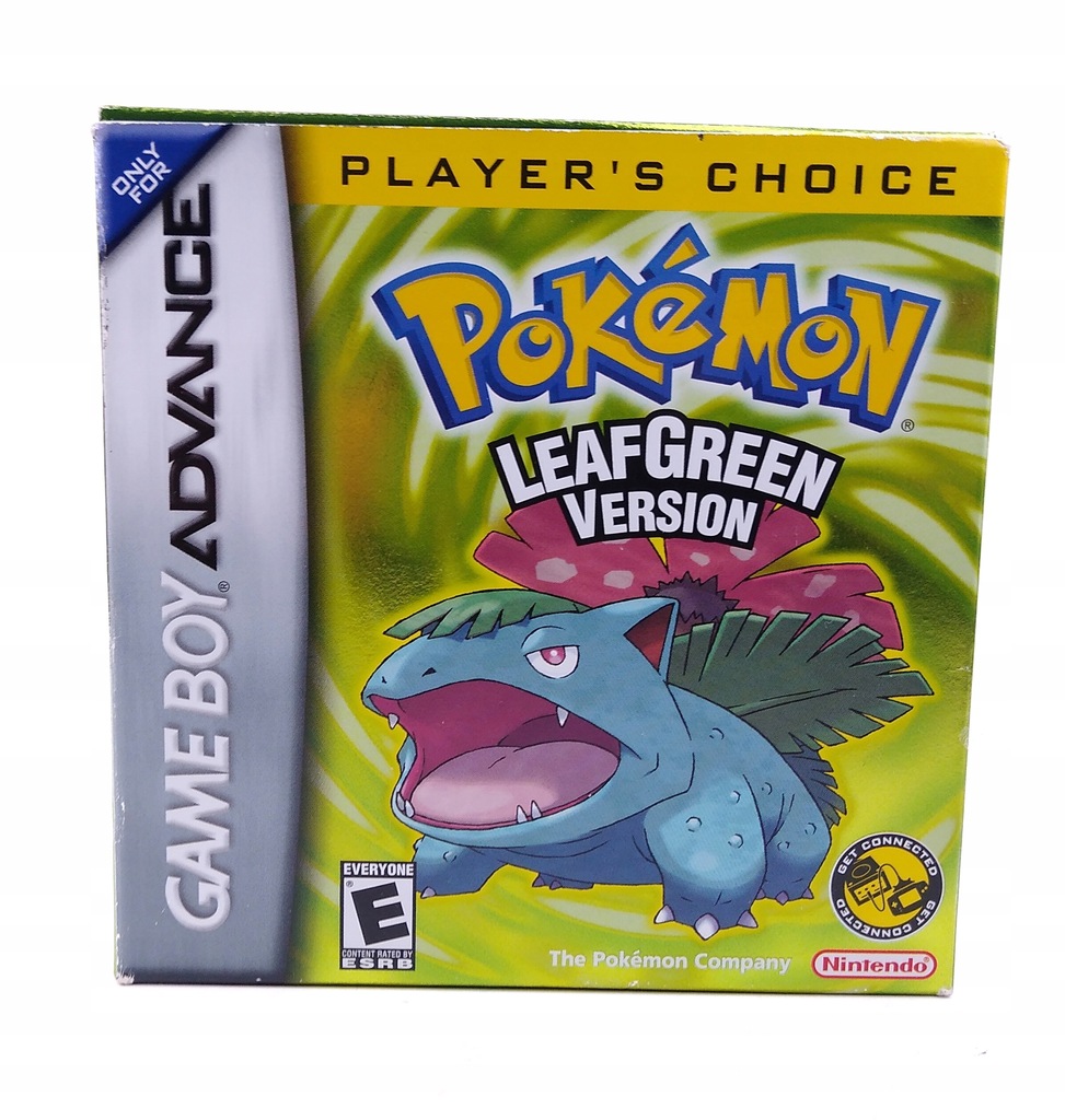 POKEMON LEAFGREEN Game Boy Advance SP GBA - 13343943256 - oficjalne ...
