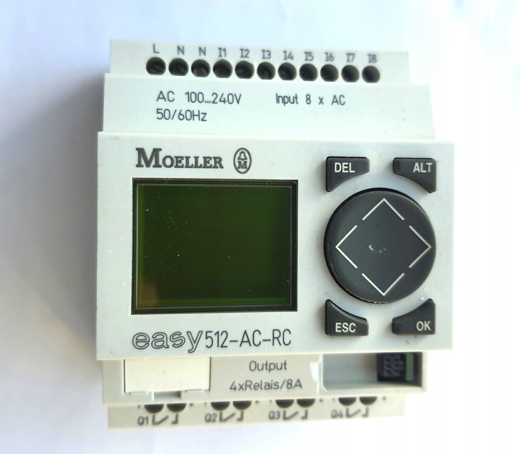 Sterownik Moeller EASY 512 AC-RC 230 V 8 We/ 4Wy - 14908815252 ...